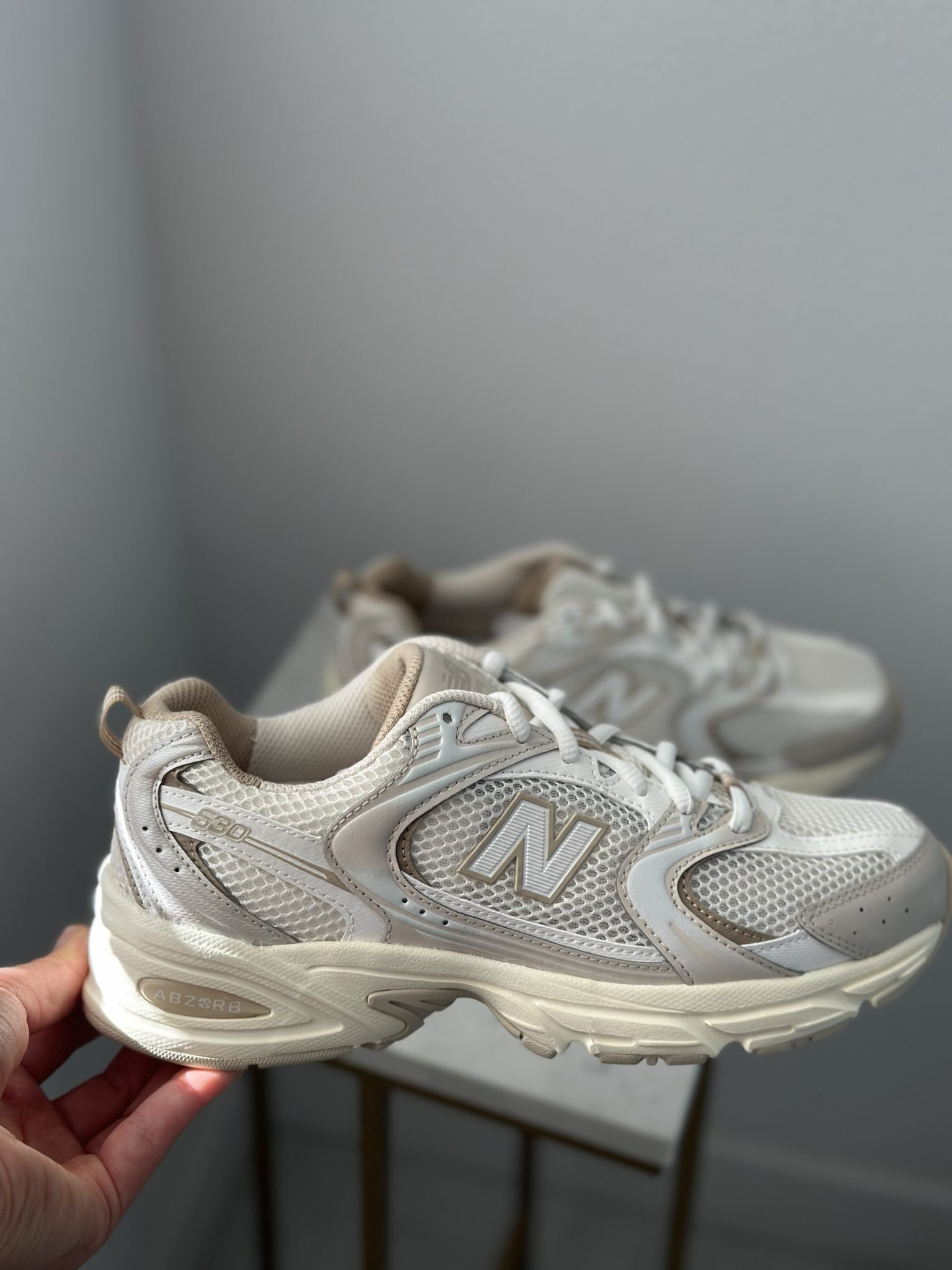 New Balance 530 Bone Sneakers - Royal Collection